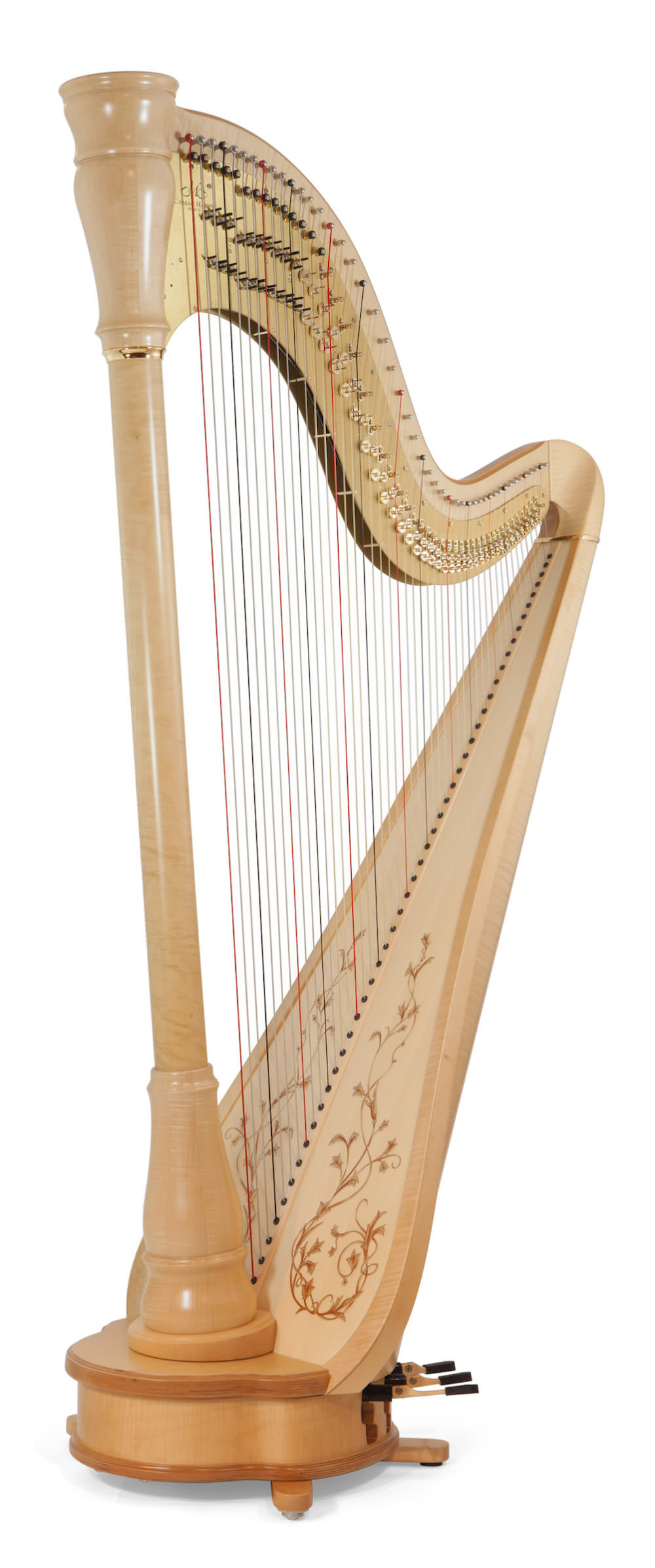 Athena table large | Harpe à pédales | Les Harpes Camac