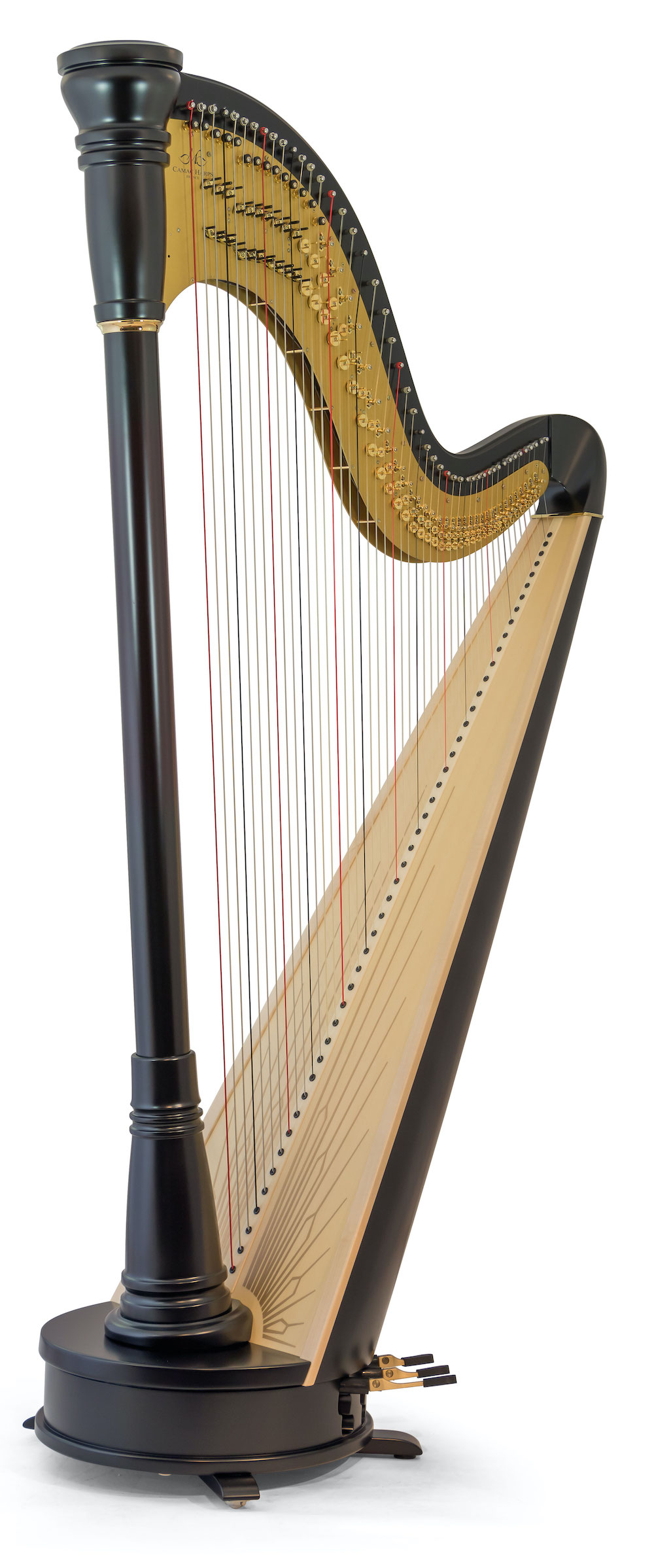 Égérie table droite | Harpe à pédales | Les Harpes Camac